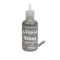 Amerikan Body Art Liquid Bling Silver / Platinum .5oz | Silly Farm Supplies
