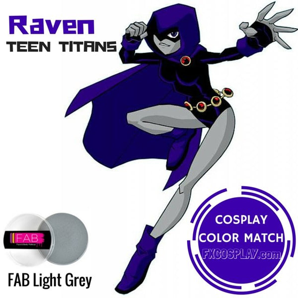 Light Grey Face Paint for Shading & Soft Designs – FAB Light Grey ...